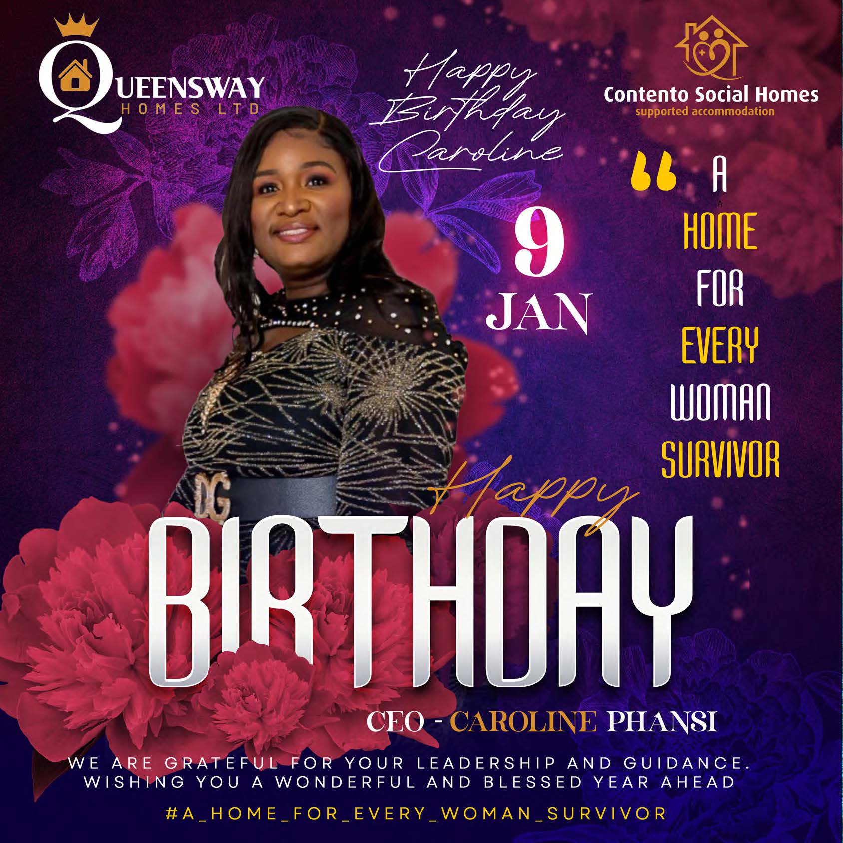 Celebrating Visionary Behind 'A Home For Every Woman Survivor': Happy ...